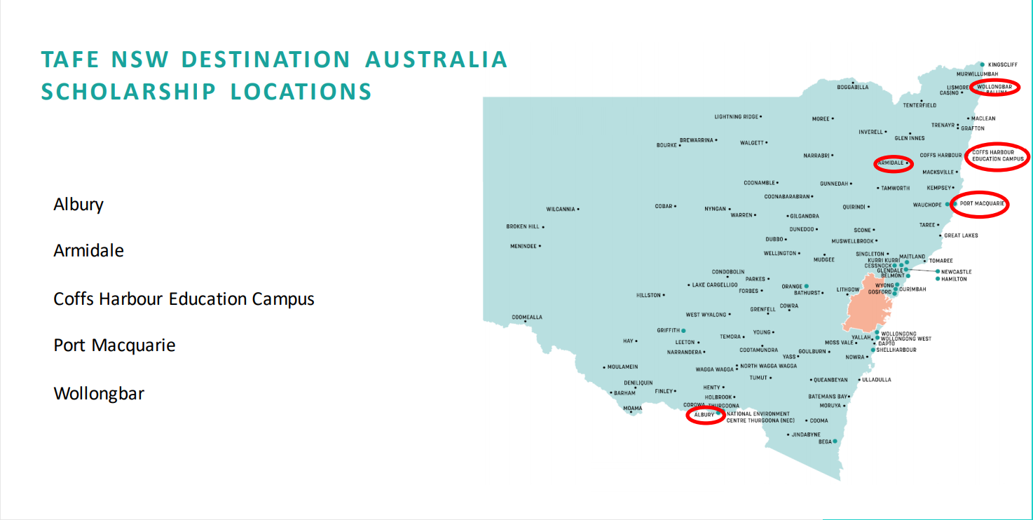【年間15000ドル！】TAFE NSW奨学金情報/Destination Australia Scholarships（2020年7月 ...